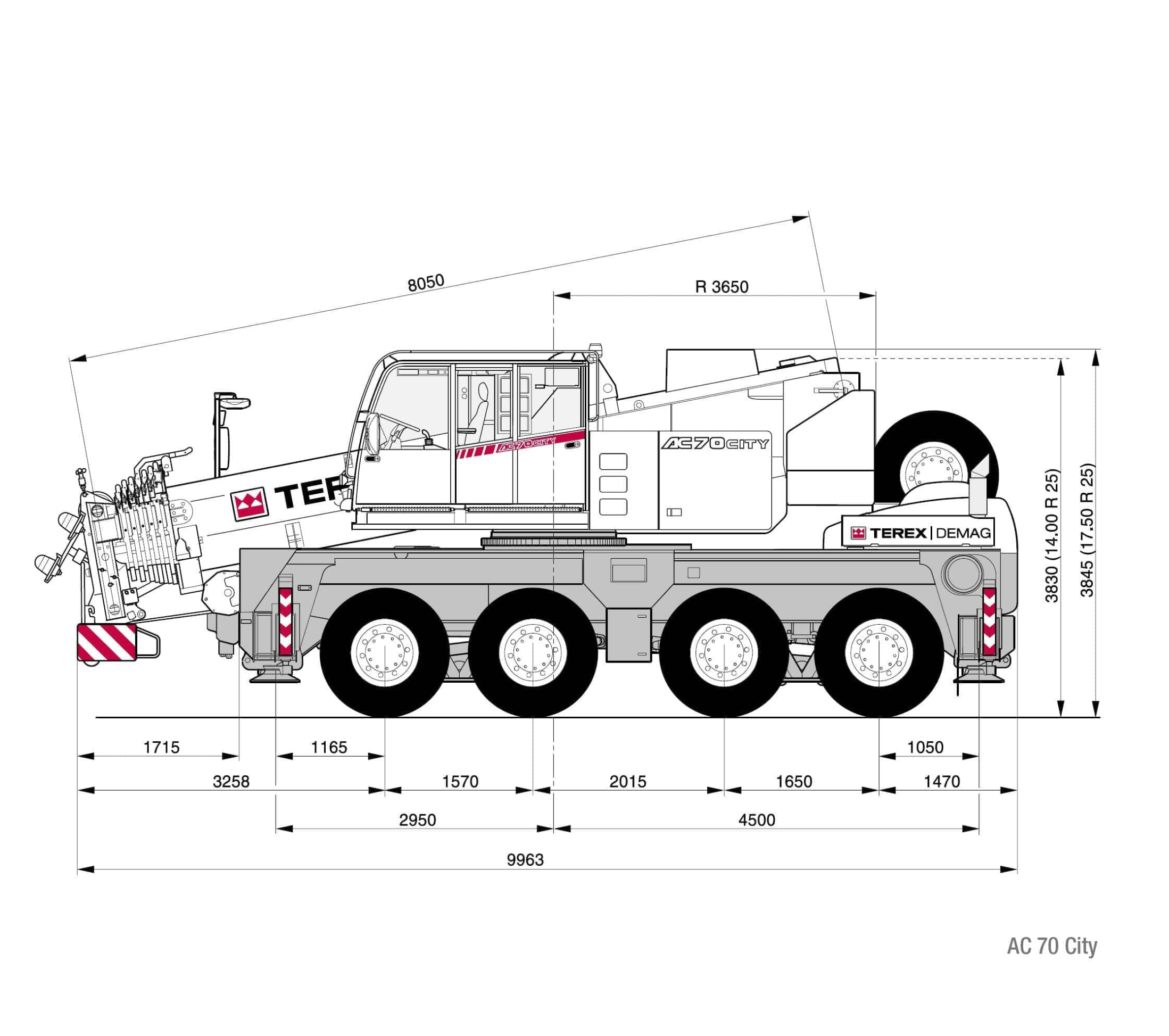 Autojeřáb DEMAG AC 70 City