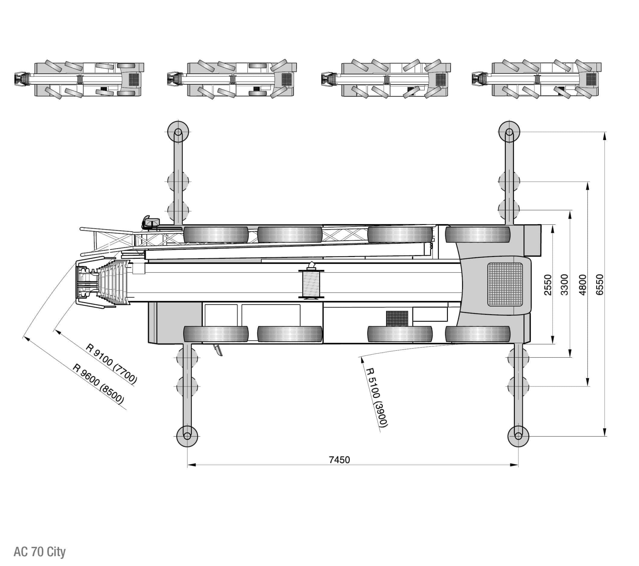 Autojeřáb DEMAG AC 70 City